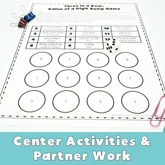 Whole Number Place Value Lessons