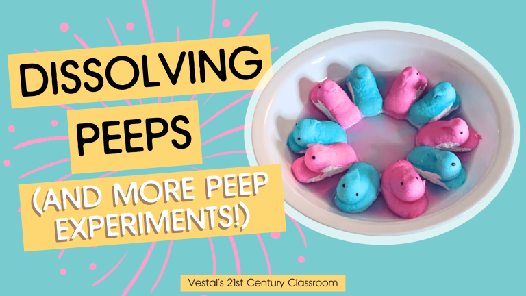 Peeps Dissolving Experiment (and More Experiments with Peeps) - Vestal ...