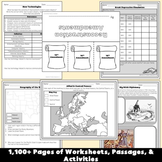 U.S. History 1865 to Present Lesson Plans - Vestal's 21st Century Classroom